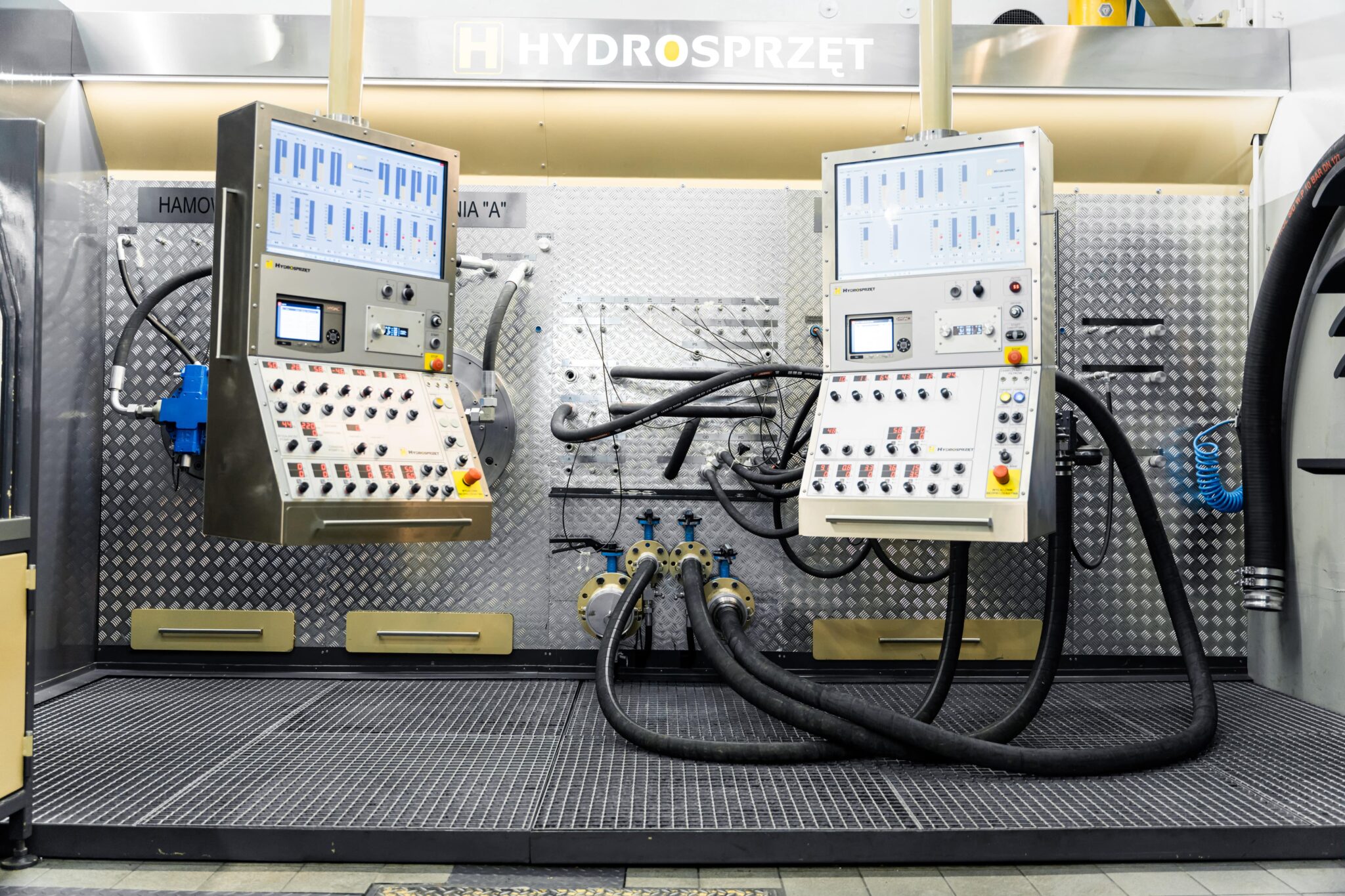 Hydraulika Siłowa - Hydrosprzęt - Hydraulika siłowa - Stacja testowania